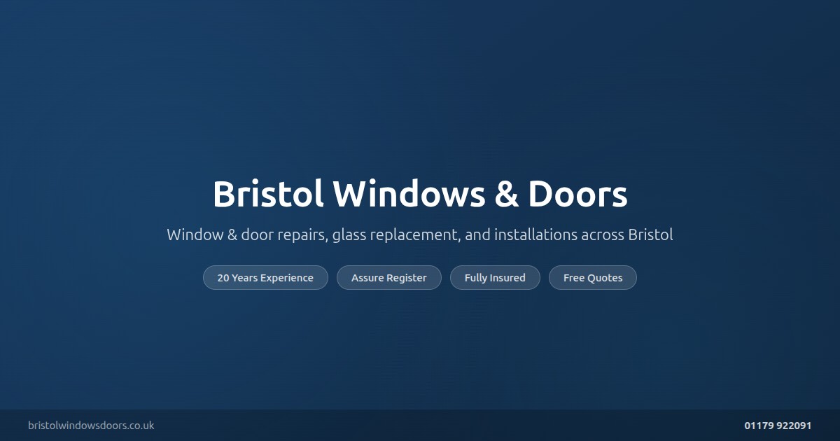 Bristol Windows & Doors | Window & Door Specialists in Bristol